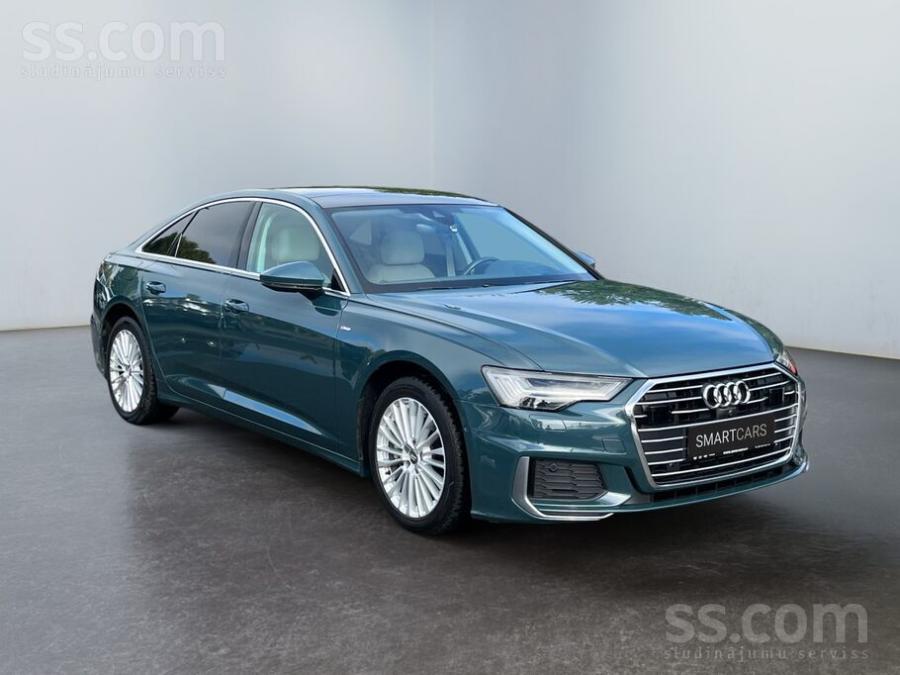 Grey Audi A6 2020 in Riga, with an engine capacity of 2.00 L and mileage of 141 thousand km for 21910 €, photo 8 on AUTOMOTO.COM.LV
