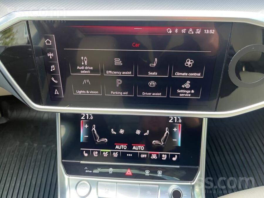 Grey Audi A6 2020 in Riga, with an engine capacity of 2.00 L and mileage of 141 thousand km for 21910 €, photo 19 on AUTOMOTO.COM.LV