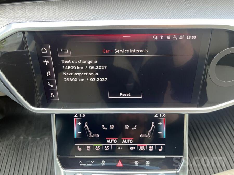 Grey Audi A6 2020 in Riga, with an engine capacity of 2.00 L and mileage of 141 thousand km for 21910 €, photo 20 on AUTOMOTO.COM.LV