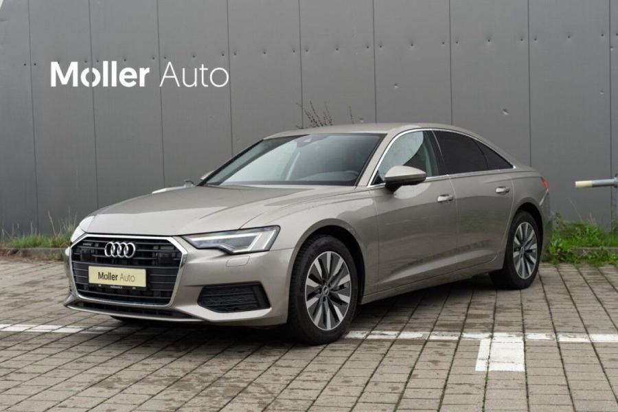 Grey Audi A6 2020 in Vilnius, with an engine capacity of 2.00 L and mileage of 119 thousand km for 24000 €, photo 1 on AUTOMOTO.COM.LV
