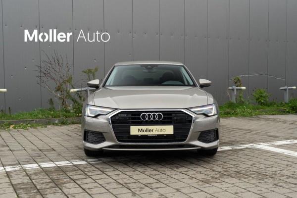 Grey Audi A6 2020 in Vilnius, with an engine capacity of 2.00 L and mileage of 119 thousand km for 24000 €, photo 3 on AUTOMOTO.COM.LV