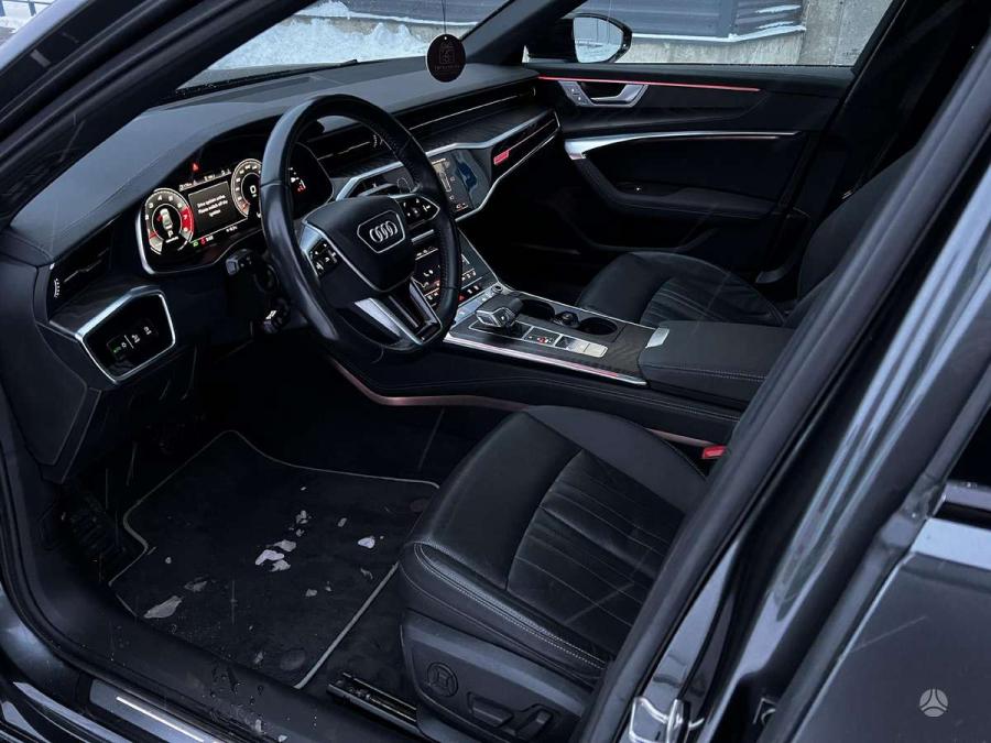 Pelēks Audi A6 2021 Šauļi, ar dzinēja tilpumu 3.00 L un nobraukumu 89 tūkst. km par 39900 €, foto 13 vietnē AUTOMOTO.COM.LV