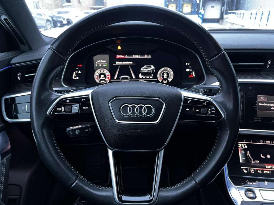Pelēks Audi A6 2021 Šauļi, ar dzinēja tilpumu 3.00 L un nobraukumu 89 tūkst. km par 39900 €, foto 21 vietnē AUTOMOTO.COM.LV