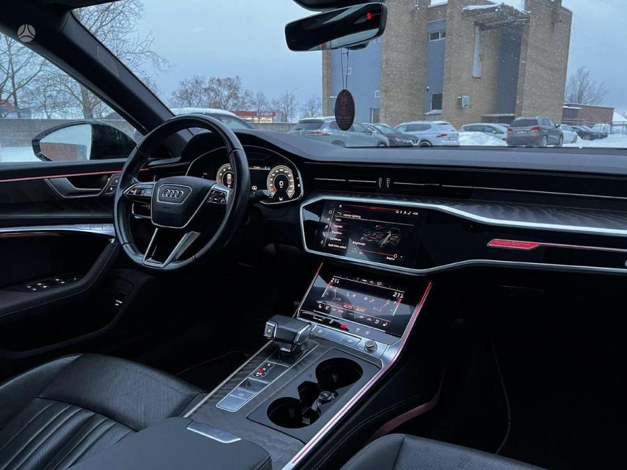 Pelēks Audi A6 2021 Šauļi, ar dzinēja tilpumu 3.00 L un nobraukumu 89 tūkst. km par 39900 €, foto 23 vietnē AUTOMOTO.COM.LV