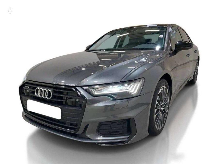Pelēks Audi A6 2021 Viļņa, ar dzinēja tilpumu 1.98 L un nobraukumu 119 tūkst. km par 35690 €, foto 1 vietnē AUTOMOTO.COM.LV