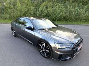 Grey Audi A6 2021 in Vilnius, with an engine capacity of 3.00 L and mileage of 88 thousand km for 31400 €, photo  on AUTOMOTO.COM.LV