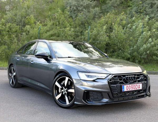 Grey Audi A6 2021 in Vilnius, with an engine capacity of 3.00 L and mileage of 88 thousand km for 31400 €, photo 2 on AUTOMOTO.COM.LV