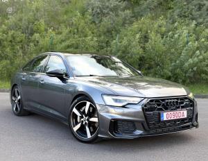 Grey Audi A6 2021 in Vilnius, with an engine capacity of 3.00 L and mileage of 88 thousand km for 31400 €, photo 3 on AUTOMOTO.COM.LV