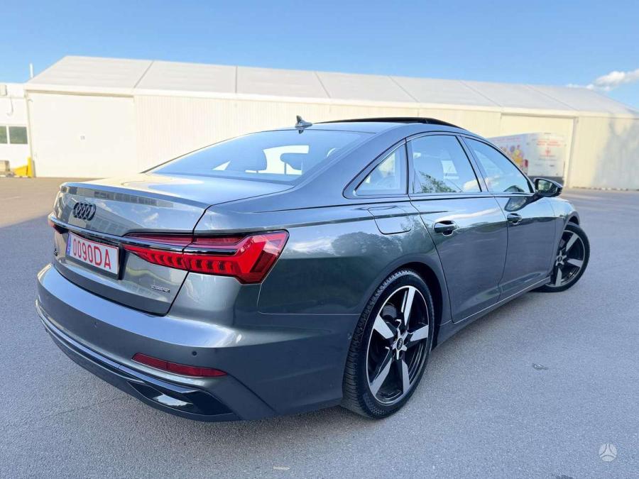 Grey Audi A6 2021 in Vilnius, with an engine capacity of 3.00 L and mileage of 88 thousand km for 31400 €, photo 9 on AUTOMOTO.COM.LV