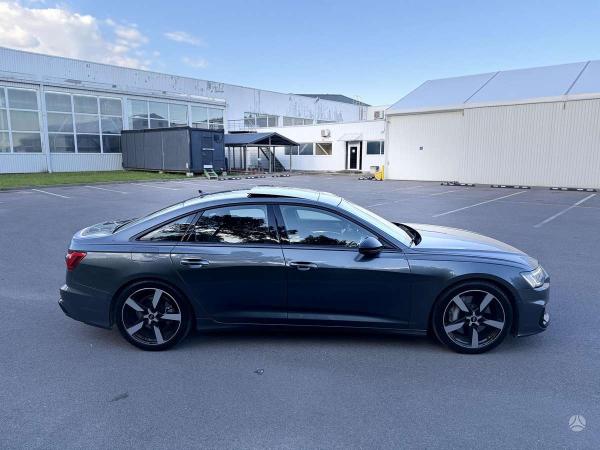 Grey Audi A6 2021 in Vilnius, with an engine capacity of 3.00 L and mileage of 88 thousand km for 31400 €, photo 10 on AUTOMOTO.COM.LV