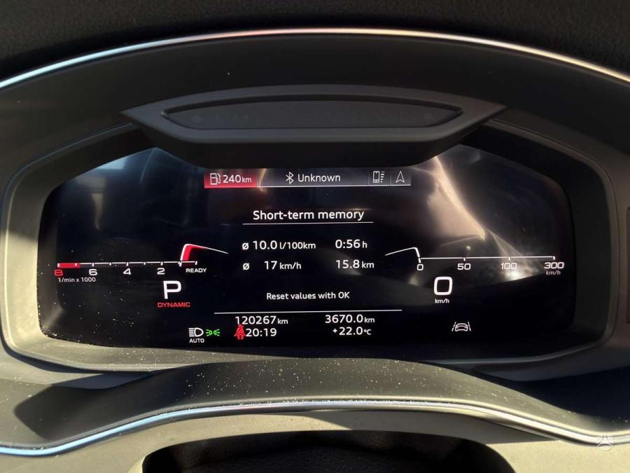 Серый Ауди А6 2021 в Каунас, объемом двигателя 1.98 л и пробегом 120 тыс. км за 34000 €, фото 15 на AUTOMOTO.COM.LV