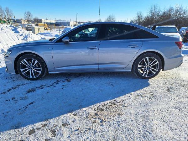 Grey Audi A6 2022 in Taurage, with an engine capacity of 1.97 L and mileage of 225 thousand km for 22900 €, photo 4 on AUTOMOTO.COM.LV