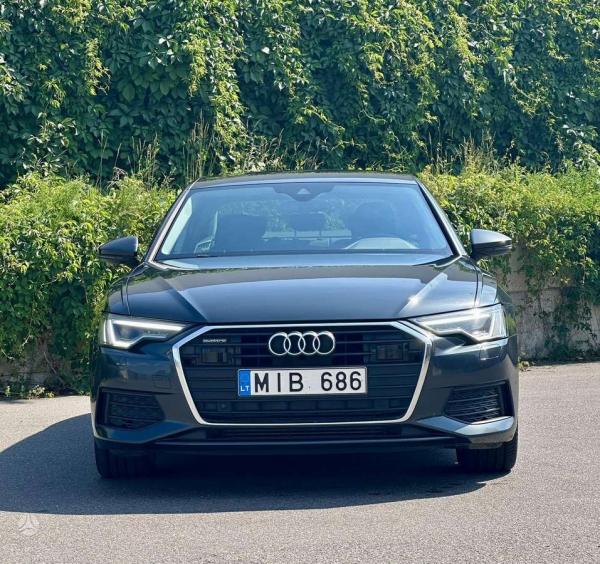 Pelēks Audi A6 2022 Viļņa, ar dzinēja tilpumu 2.00 L un nobraukumu 87 tūkst. km par 38900 €, foto 2 vietnē AUTOMOTO.COM.LV