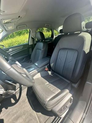 Grey Audi A6 2022 in Vilnius, with an engine capacity of 2.00 L and mileage of 87 thousand km for 38900 €, photo 6 on AUTOMOTO.COM.LV