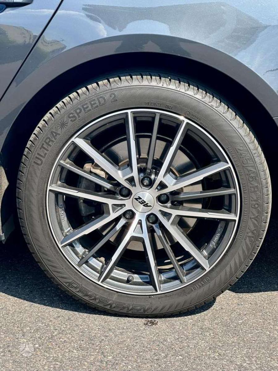 Grey Audi A6 2022 in Vilnius, with an engine capacity of 2.00 L and mileage of 87 thousand km for 38900 €, photo 8 on AUTOMOTO.COM.LV