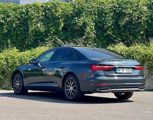 Pelēks Audi A6 2022 Viļņa, ar dzinēja tilpumu 2.00 L un nobraukumu 87 tūkst. km par 38900 €, foto 8 vietnē AUTOMOTO.COM.LV