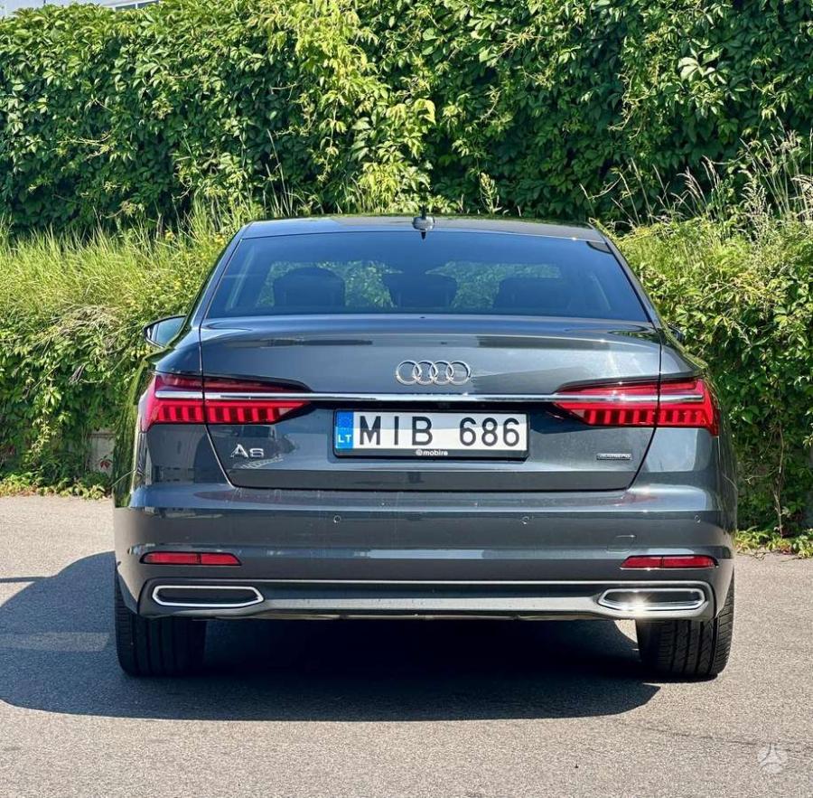 Grey Audi A6 2022 in Vilnius, with an engine capacity of 2.00 L and mileage of 87 thousand km for 38900 €, photo 10 on AUTOMOTO.COM.LV