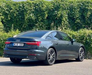 Grey Audi A6 2022 in Vilnius, with an engine capacity of 2.00 L and mileage of 87 thousand km for 38900 €, photo 12 on AUTOMOTO.COM.LV