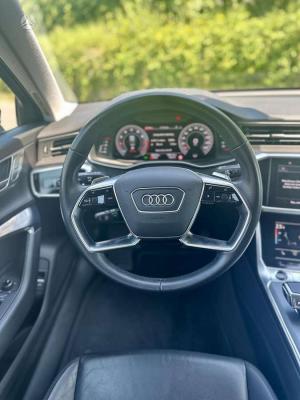 Grey Audi A6 2022 in Vilnius, with an engine capacity of 2.00 L and mileage of 87 thousand km for 38900 €, photo 14 on AUTOMOTO.COM.LV
