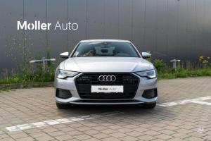 Grey Audi A6 2022 in Vilnius, with an engine capacity of 2.00 L and mileage of 93 thousand km for 31550 €, photo 5 on AUTOMOTO.COM.LV