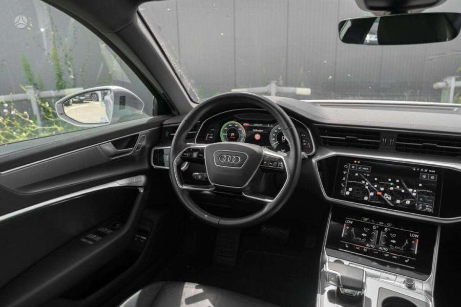Grey Audi A6 2022 in Vilnius, with an engine capacity of 2.00 L and mileage of 93 thousand km for 31550 €, photo 10 on AUTOMOTO.COM.LV