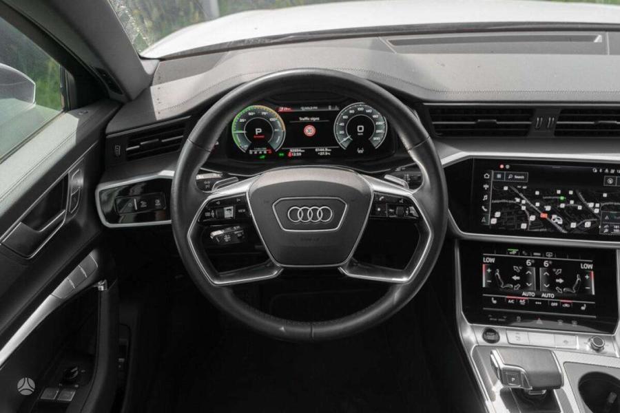 Grey Audi A6 2022 in Vilnius, with an engine capacity of 2.00 L and mileage of 93 thousand km for 31550 €, photo 11 on AUTOMOTO.COM.LV