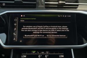 Grey Audi A6 2022 in Vilnius, with an engine capacity of 2.00 L and mileage of 93 thousand km for 31550 €, photo 17 on AUTOMOTO.COM.LV
