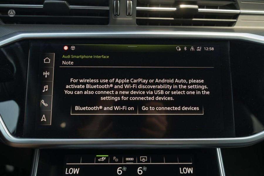 Grey Audi A6 2022 in Vilnius, with an engine capacity of 2.00 L and mileage of 93 thousand km for 31550 €, photo 17 on AUTOMOTO.COM.LV