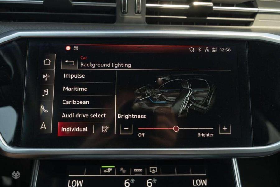 Grey Audi A6 2022 in Vilnius, with an engine capacity of 2.00 L and mileage of 93 thousand km for 31550 €, photo 18 on AUTOMOTO.COM.LV