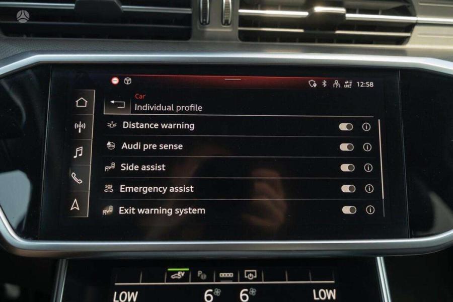 Grey Audi A6 2022 in Vilnius, with an engine capacity of 2.00 L and mileage of 93 thousand km for 31550 €, photo 19 on AUTOMOTO.COM.LV