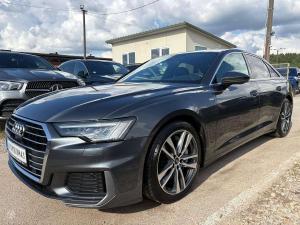 Grey Audi A6 2022 in Vilnius, with an engine capacity of 1.98 L and mileage of 181 thousand km for 25200 €, photo  on AUTOMOTO.COM.LV