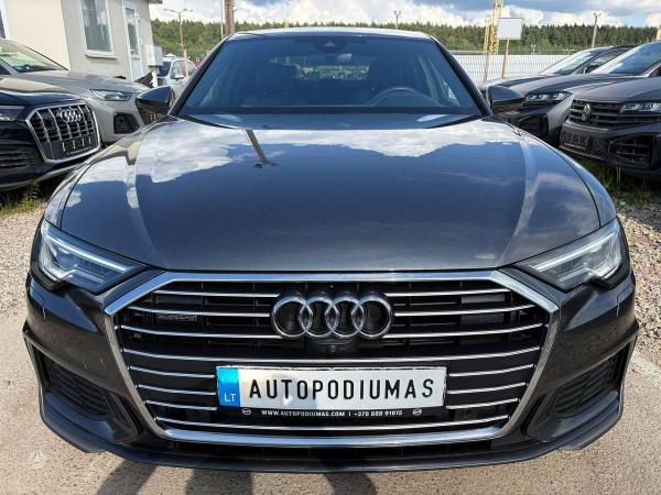 Grey Audi A6 2022 in Vilnius, with an engine capacity of 1.98 L and mileage of 181 thousand km for 25200 €, photo 4 on AUTOMOTO.COM.LV