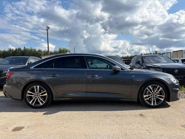Grey Audi A6 2022 in Vilnius, with an engine capacity of 1.98 L and mileage of 181 thousand km for 25200 €, photo 6 on AUTOMOTO.COM.LV