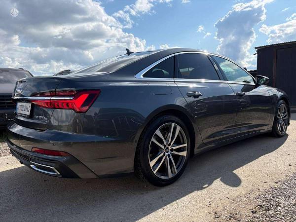 Grey Audi A6 2022 in Vilnius, with an engine capacity of 1.98 L and mileage of 181 thousand km for 25200 €, photo 8 on AUTOMOTO.COM.LV