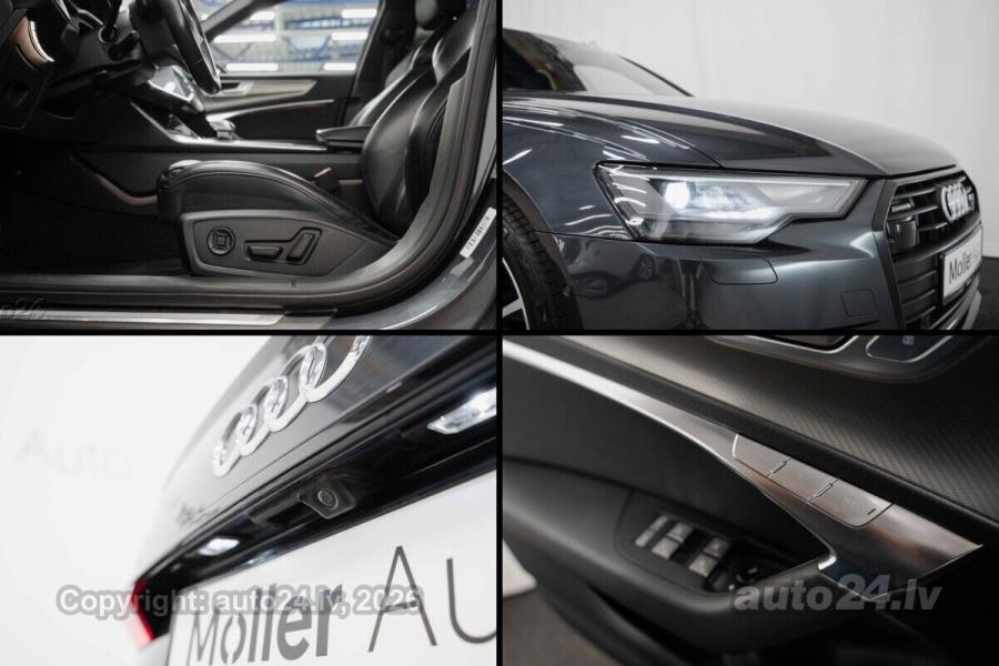 Grey Audi A6 2022 in Tallinn, with an engine capacity of 3.00 L and mileage of 118 thousand km for 35900 €, photo 13 on AUTOMOTO.COM.LV