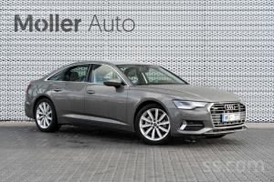 Grey Audi A6 2023 in Riga, with an engine capacity of 2.00 L and mileage of 70 thousand km for 42515 €, photo 2 on AUTOMOTO.COM.LV