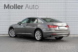 Grey Audi A6 2023 in Riga, with an engine capacity of 2.00 L and mileage of 70 thousand km for 42515 €, photo 3 on AUTOMOTO.COM.LV