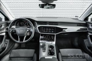 Grey Audi A6 2023 in Riga, with an engine capacity of 2.00 L and mileage of 70 thousand km for 42515 €, photo 8 on AUTOMOTO.COM.LV