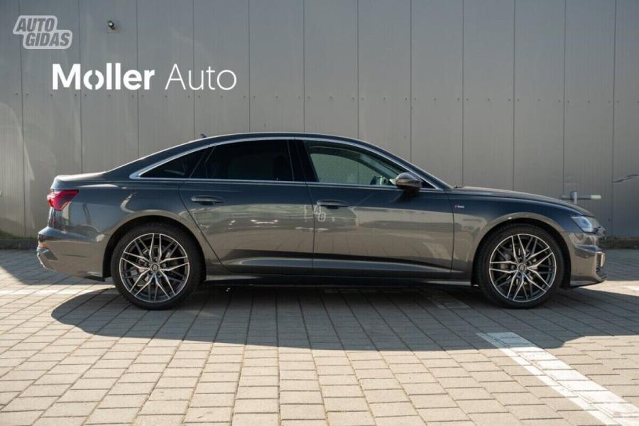 Pelēks Audi A6 2023 Viļņa, ar dzinēja tilpumu 2.00 L un nobraukumu 90 tūkst. km par 35450 €, foto 8 vietnē AUTOMOTO.COM.LV
