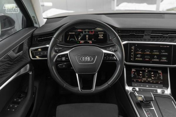 Grey Audi A6 2023 in Vilnius, with an engine capacity of 2.00 L and mileage of 90 thousand km for 35450 €, photo 8 on AUTOMOTO.COM.LV