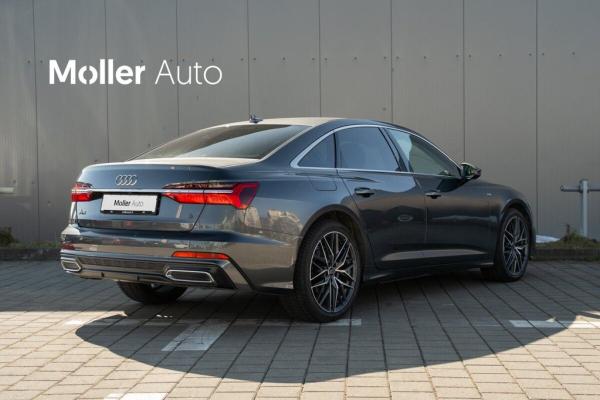 Grey Audi A6 2023 in Vilnius, with an engine capacity of 2.00 L and mileage of 90 thousand km for 32250 €, photo 8 on AUTOMOTO.COM.LV