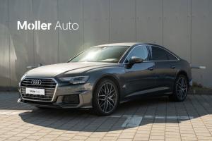 Grey Audi A6 2023 in Vilnius, with an engine capacity of 2.00 L and mileage of 90 thousand km for 32250 €, photo 4 on AUTOMOTO.COM.LV
