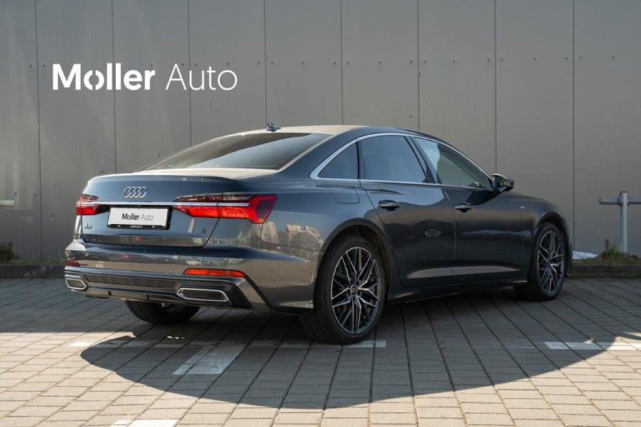 Grey Audi A6 2023 in Vilnius, with an engine capacity of 2.00 L and mileage of 90 thousand km for 32250 €, photo 9 on AUTOMOTO.COM.LV