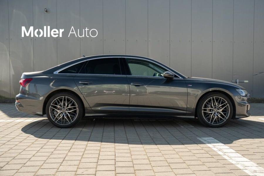 Grey Audi A6 2023 in Vilnius, with an engine capacity of 2.00 L and mileage of 90 thousand km for 32250 €, photo 10 on AUTOMOTO.COM.LV