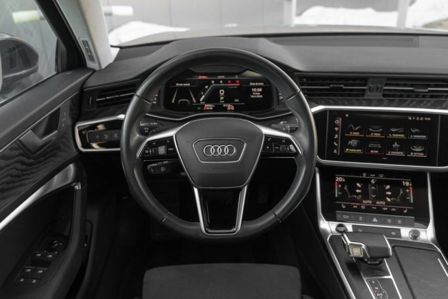 Grey Audi A6 2023 in Vilnius, with an engine capacity of 2.00 L and mileage of 90 thousand km for 32250 €, photo 11 on AUTOMOTO.COM.LV