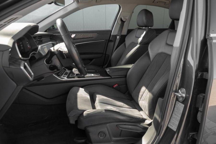 Grey Audi A6 2023 in Vilnius, with an engine capacity of 2.00 L and mileage of 90 thousand km for 32250 €, photo 15 on AUTOMOTO.COM.LV