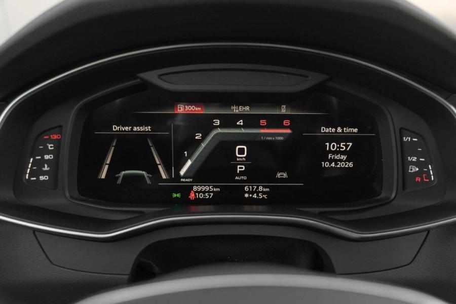Grey Audi A6 2023 in Vilnius, with an engine capacity of 2.00 L and mileage of 90 thousand km for 32250 €, photo 17 on AUTOMOTO.COM.LV
