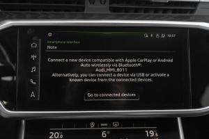 Grey Audi A6 2023 in Vilnius, with an engine capacity of 2.00 L and mileage of 90 thousand km for 32250 €, photo 19 on AUTOMOTO.COM.LV