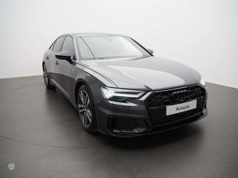 Grey Audi A6 2023 in Vilnius, with an engine capacity of 3.00 L and mileage of 120 thousand km for 47400 €, photo 4 on AUTOMOTO.COM.LV