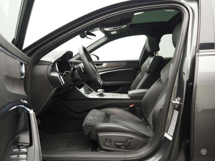 Grey Audi A6 2023 in Vilnius, with an engine capacity of 3.00 L and mileage of 120 thousand km for 47400 €, photo 9 on AUTOMOTO.COM.LV